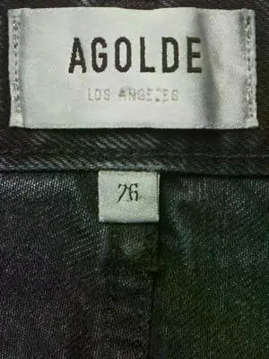 AGOLDE Tapered-fit High-waisted Jeans