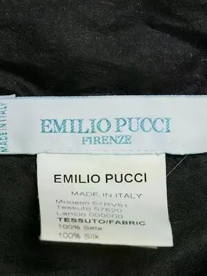 Emilio Pucci Bubble-hem Side-tie Mini Skirt