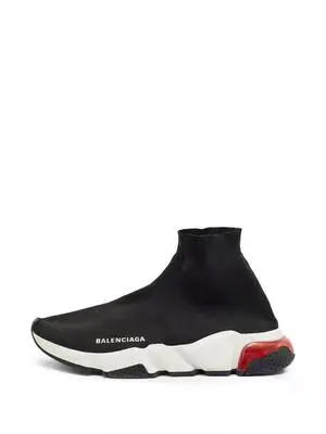 Balenciaga Speed Trainer Slip-on Sneakers - Black