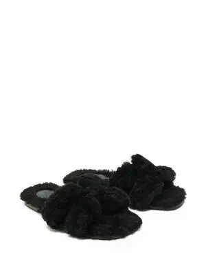 Hermès Oran Shearling Sandals