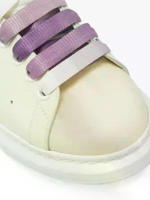 Alexander McQueen Oversized Lace-up Sneakers - Neutrals