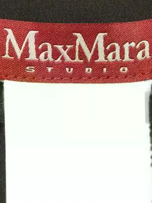 Max Mara Box Pleat Midi Skirt