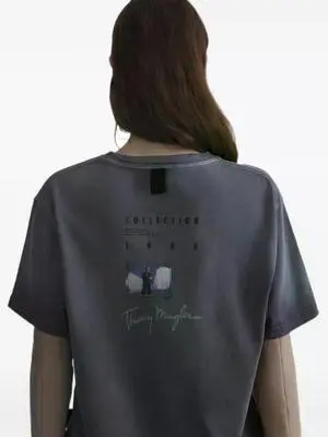 MUGLER Short Sleeve Logo T-shirt