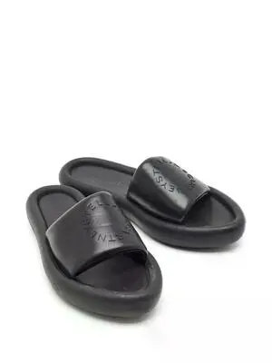 Stella McCartney Embossed Logo Slides