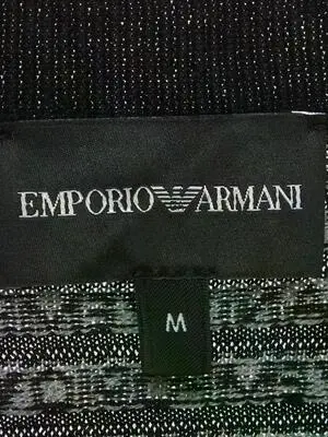 Emporio Armani All-over Logo Knit Sweater