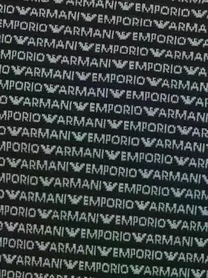 Emporio Armani All-over Logo Knit Sweater