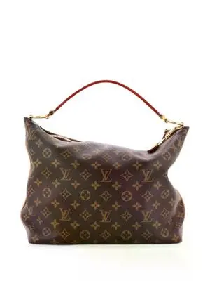 LOUIS VUITTON Monogram Canvas Sully Pm Hobo Bag