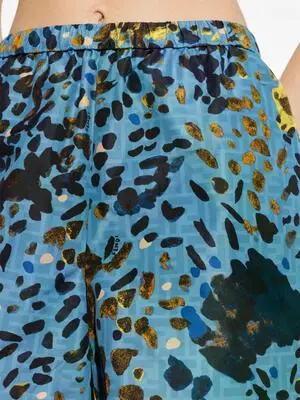 Fendi Abstract Print Shorts