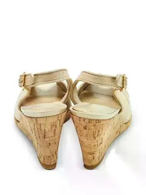 STUART WEITZMAN Peep-toe Slingback Pumps