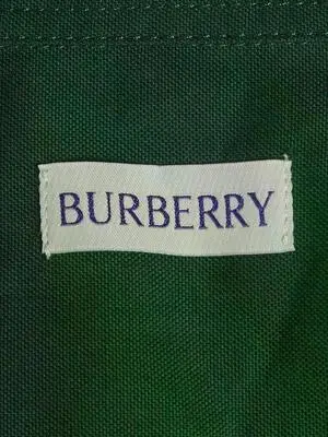 Burberry Logo-embroidered Button-up Shirt