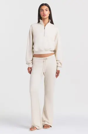 SKIMS Drapey French Terry Straight Leg Pants