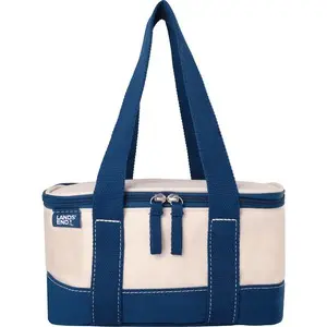 LANDS' END Rectangular Insulated Cooler Bag - Navy