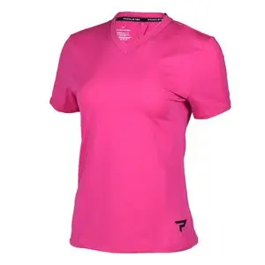 PADDLETEK Performance Short Sleeve Pickleball Tee - Fuchsia