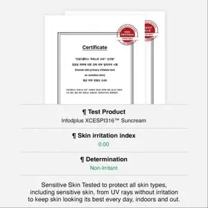 INFODPLUS Spf 50+ Hybrid Sunscreen Daily Anti Aging Care 1.01 Fl Oz