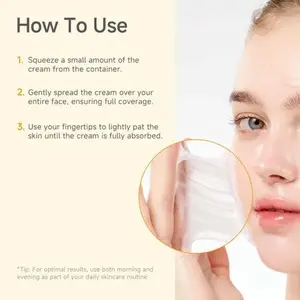 CANDORLOV Face Cream Collagen Peptides Ceramide Silk Tangle Lifting 1.7 Oz