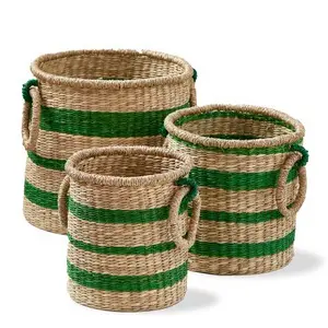 TAG Ula Basket S/3 Multi Sea Grass Summer