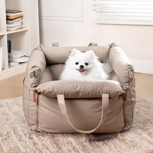 FUNNYFUZZY Voyager Dog Car Booster Bed