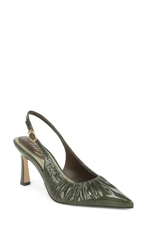 CIRCUS NY BY SAM EDELMAN Tasha Pointed Toe Slingback Pump Olive