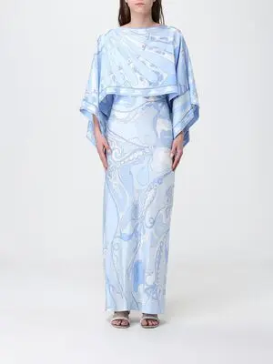 Emilio Pucci Printed Kaftan And Maxi Dress Set - Blue