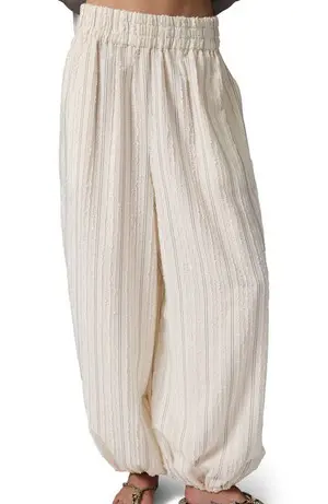 Day Birger Et Mikkelsen Harsha Raw Stripe Balloon Pants - Jet Stream