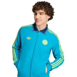 Adidas Colombia National Team 2026 Away Anthem Full-zip Jacket - Turquoise