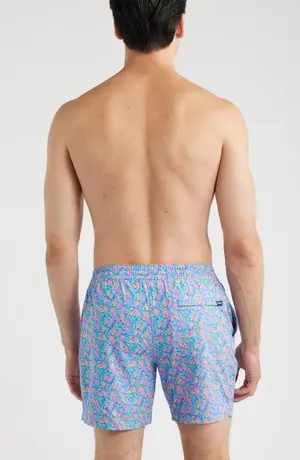 CHUBBIES Spades Floral Swim Trunks
