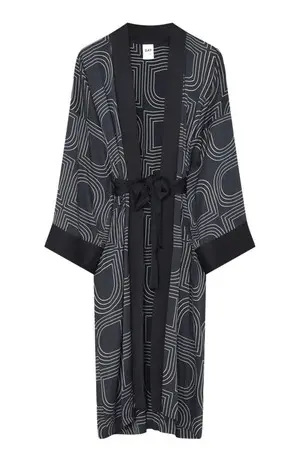 Day Birger Et Mikkelsen Rani Geometric Print Maxi Length Robe