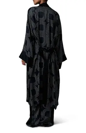 Day Birger Et Mikkelsen Rani Geometric Print Maxi Length Robe