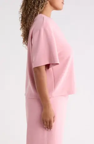 Bernardo Knit Drop Shoulder T-shirt