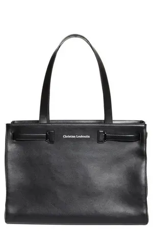 CHRISTIAN LOUBOUTIN Djanis Leather East/west Tote