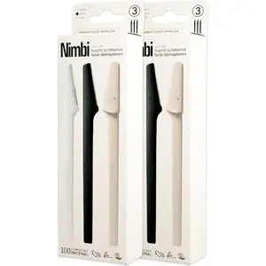 NIMBI Skin Renewal Facial Dermaplaners6ct - Slate/chalk/clay