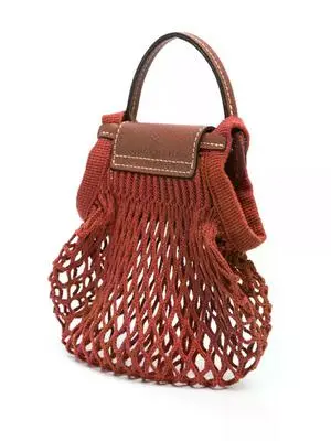 Longchamp Le Pliage Filet Mesh Mini Bag