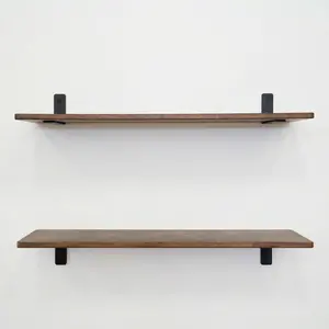 STOREYOUR Kingsley 4" Diy Home Wall Shelf Brackets | 6-pack