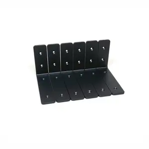 STOREYOUR Kingsley 4" Diy Home Wall Shelf Brackets | 6-pack