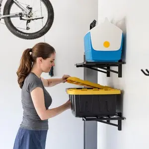 STOREYOUR 1' X 2' Bristol Garage Wall Mount Shelves | 2 Pack |