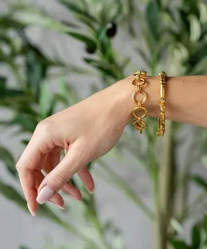 LONI PAUL JEWELRY Rectangle Bead Bracelet