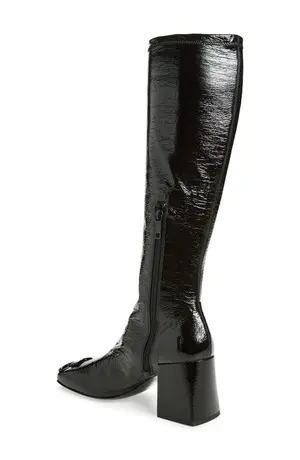 COURREGES Re-edition Vinyl Knee High Boot