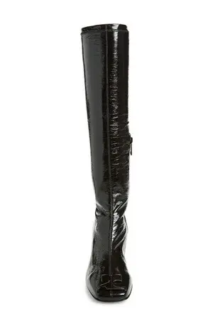 COURREGES Re-edition Vinyl Knee High Boot