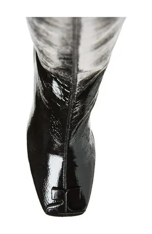 COURREGES Re-edition Vinyl Knee High Boot