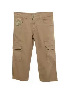 Roberto Cavalli Monogram Cargo Trousers