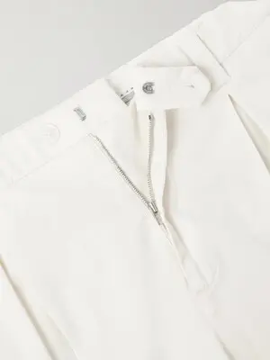 Brunello Cucinelli Straight-leg Cotton-blend Golf Trousers