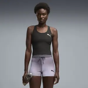 PUMA Lightspeed" Printed Running Crop Top - Black