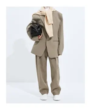 Bottega Veneta Wool And Linen Melange Jacket