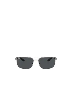 Ray-ban Rb3737 Rectangle-frame Sunglasses - Black