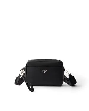 Prada Saffiano Leather Shoulder Bag - Black