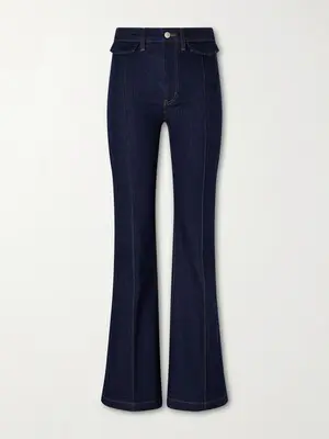 FRAME The Icon Mid-rise Flared Jeans