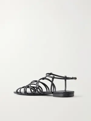 JIL SANDER Hydra Leather Sandals