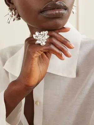 Completedworks Sculptural Plated Ring