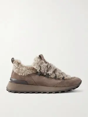 Brunello Cucinelli Trimmed Sneakers For Women