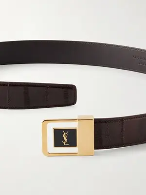 Saint Laurent Le 66 Eel Belt
